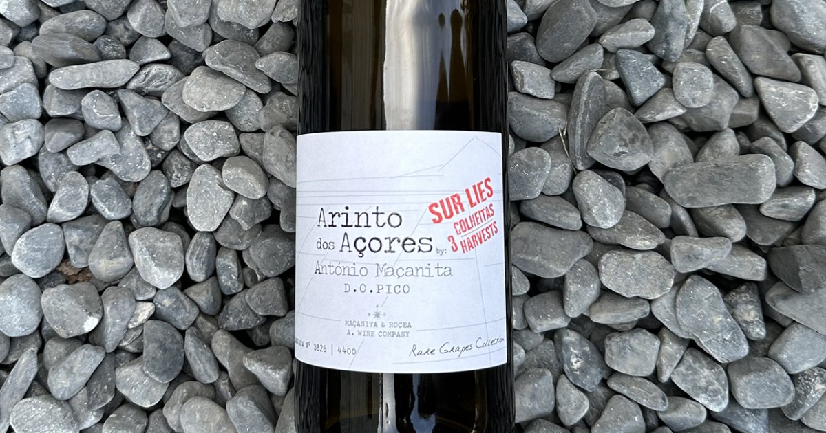 Arinto dos Açores Sur Lies - 3 vintages - Island of Pico, Azores